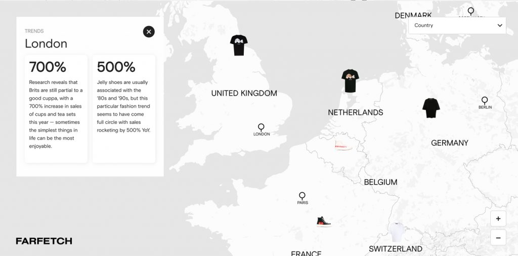 WORLD FASHION MAP - 72Point.